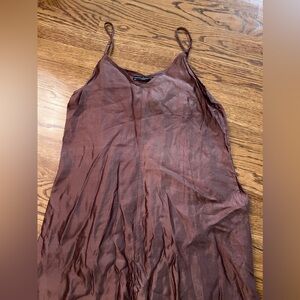 Peruvian Connection | Dresses | Peruvian Connection Rose Taupe V Neck ...